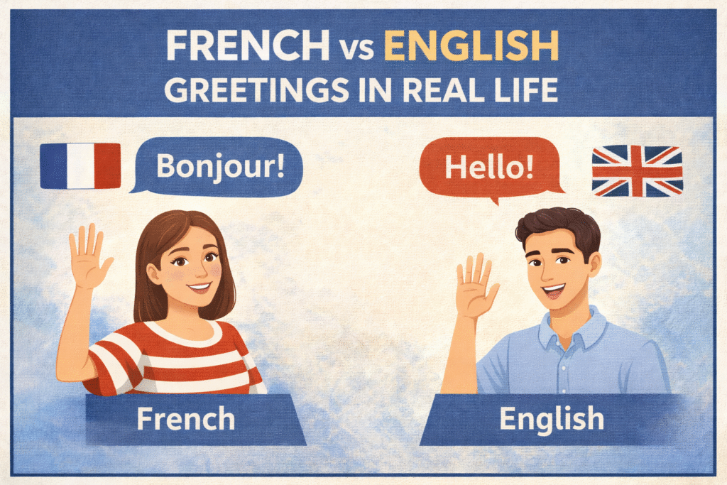 French vs English Greetings in Real Life: What People Actually Say ...